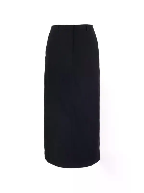 DUNST Rear-slit Pencil Skirt