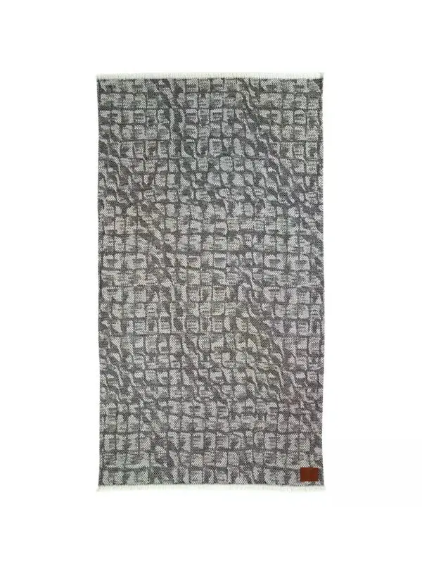 Roberto Cavalli Fringed Blanket