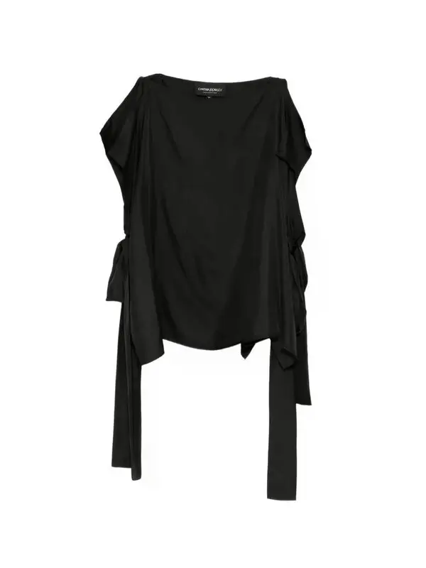 Cynthia Rowley Tie-fastening Boat-neck Top