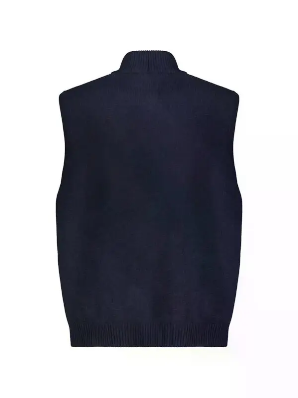 Fedeli Panelled Zip-up Gilet