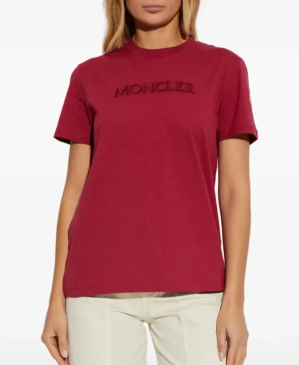 Moncler Embroidered Logo T-shirt