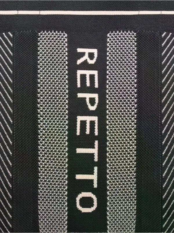 Repetto Medium Logo-print Knitted Shoulder Bag