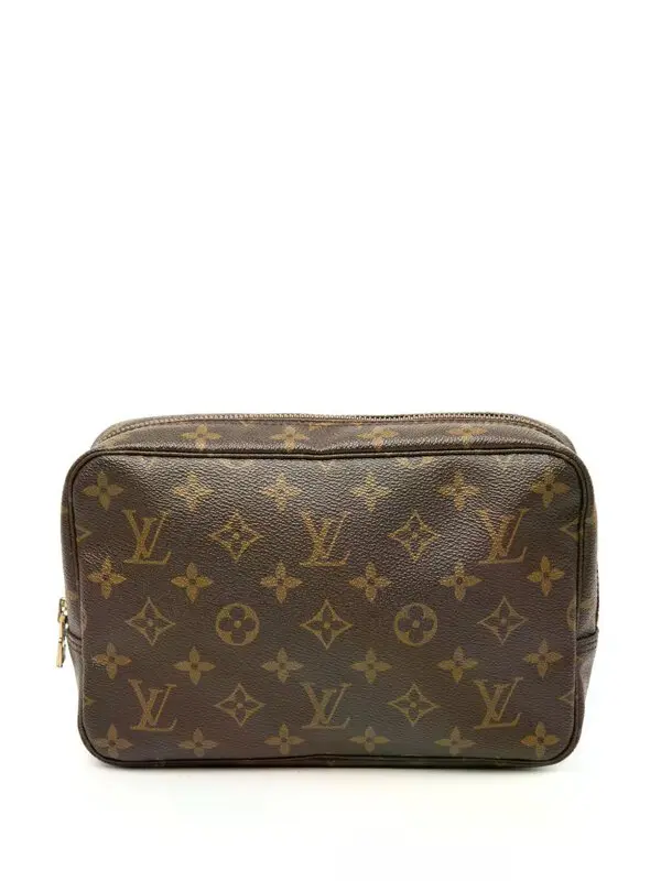 LOUIS VUITTON 1991 Monogram Trousse Toilette 23 Clutch Bag