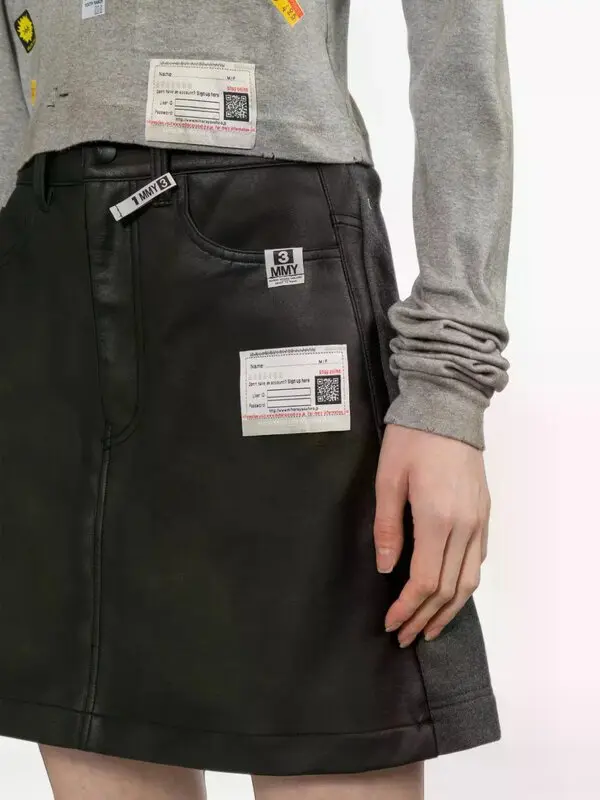 Mihara Yasuhiro Coated Skort