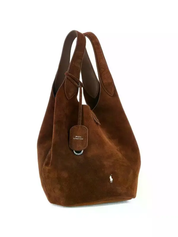 Polo Ralph Lauren Polo Play Suede Tote Bag