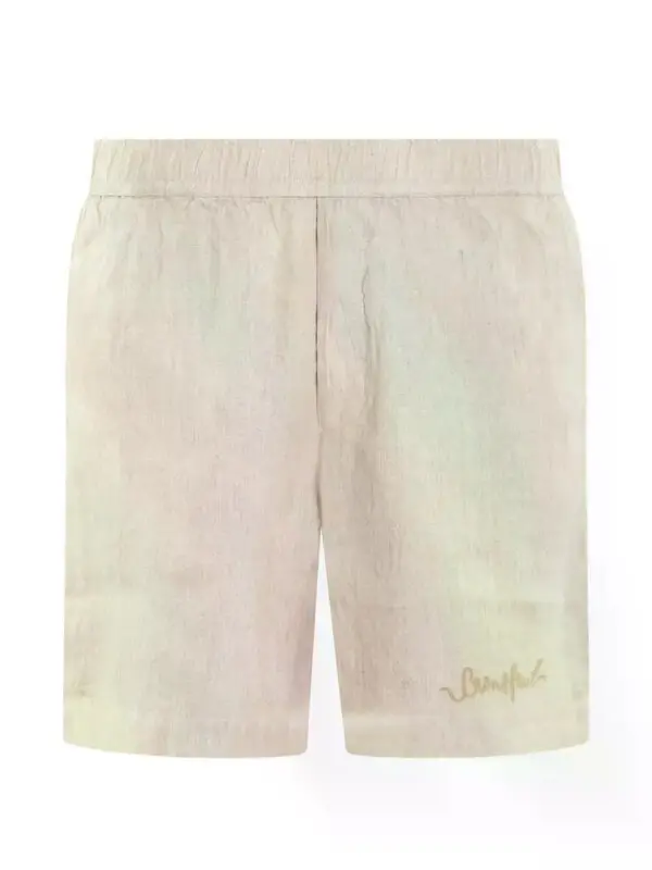 BRAM’S FRUIT Garden Hose Linen Shorts