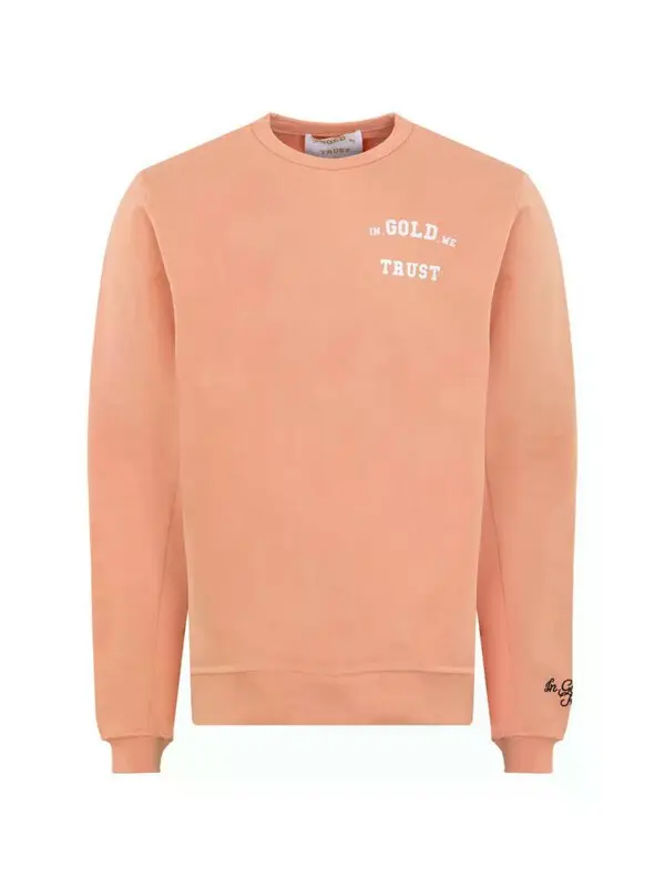 IN GOLD WE TRUST PARIS Logo-print Sweatshirt - Orange