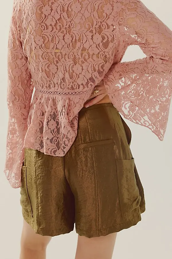 Free People Love Street Trouser Shorts