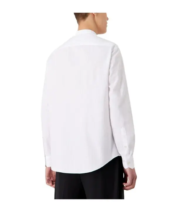 Emporio Armani Mandarincollar Longsleeve Shirt