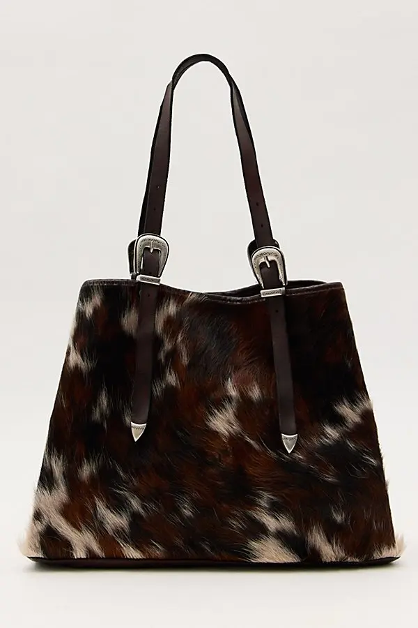 Free People Lidia Ponyhair Tote