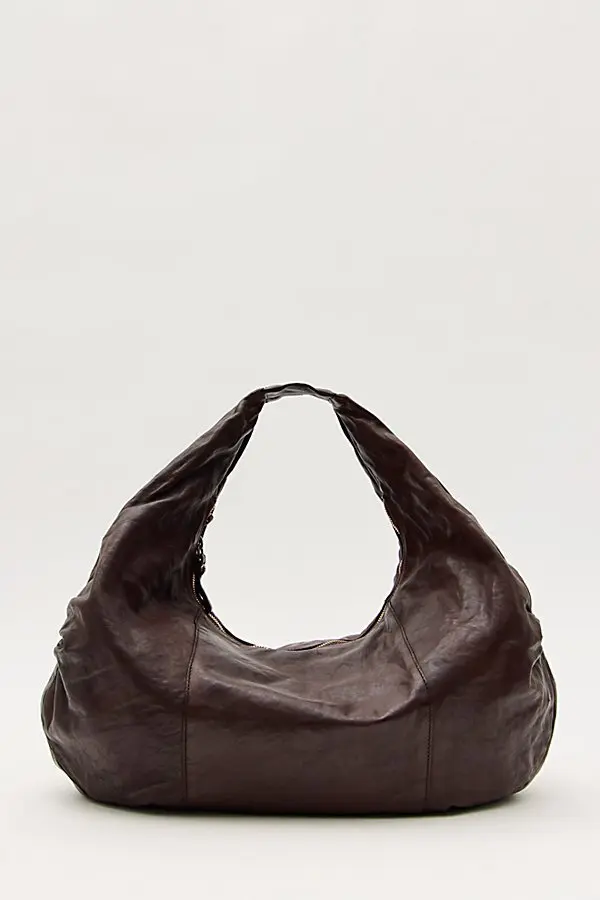 CAMPOMAGGI Oversized Shoulder Bag - Brown
