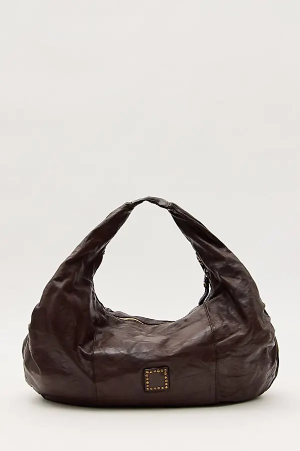 CAMPOMAGGI Oversized Shoulder Bag - Brown