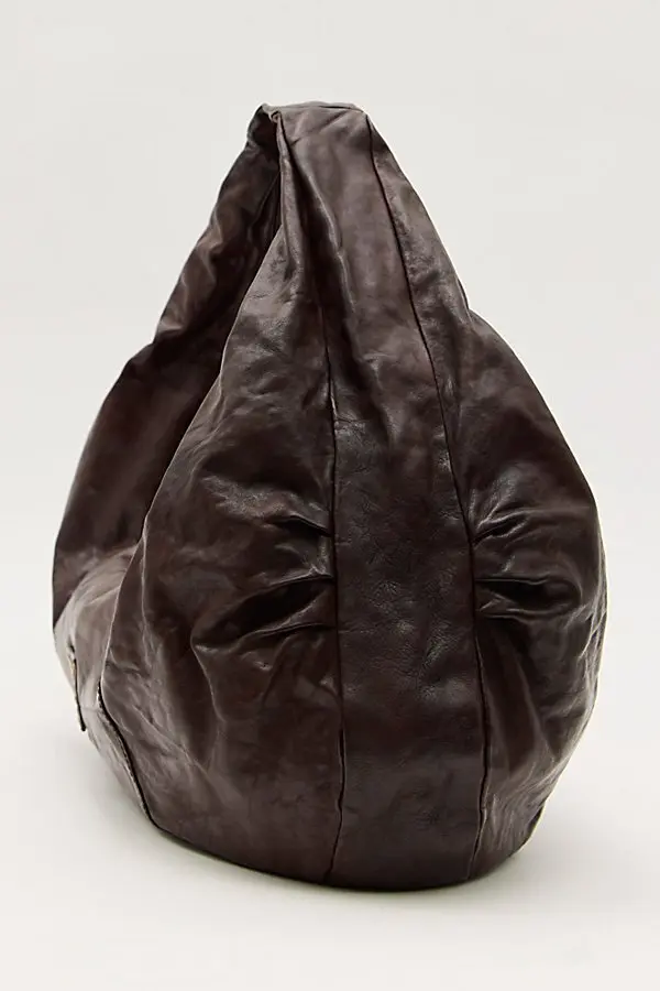 CAMPOMAGGI Oversized Shoulder Bag - Brown