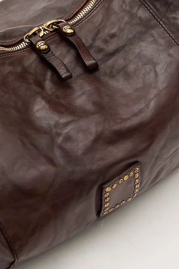 CAMPOMAGGI Oversized Shoulder Bag - Brown