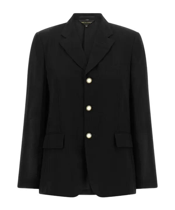 Comme Des Garçons Single Breasted Blazer