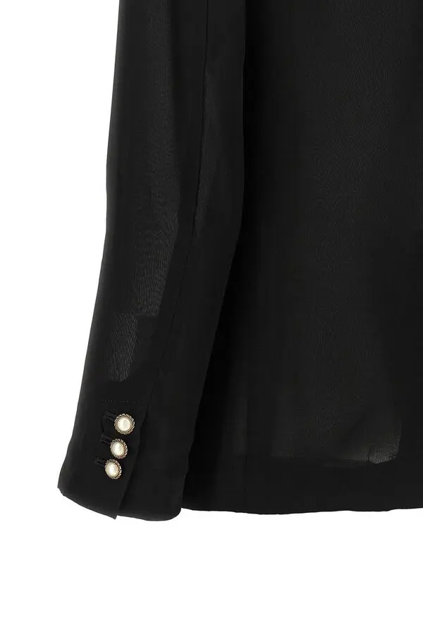 Comme Des Garçons Single Breasted Blazer