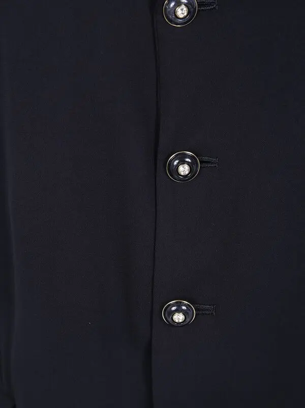 Comme Des Garçons Single Breasted Tailored Jacket