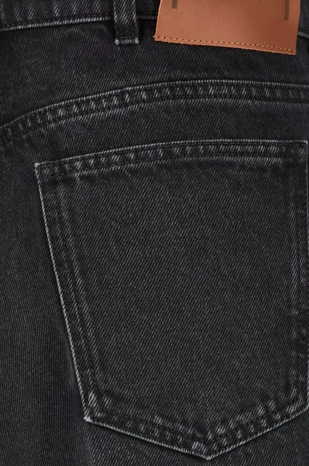 Marni Logo Patch Straight Leg Jeans