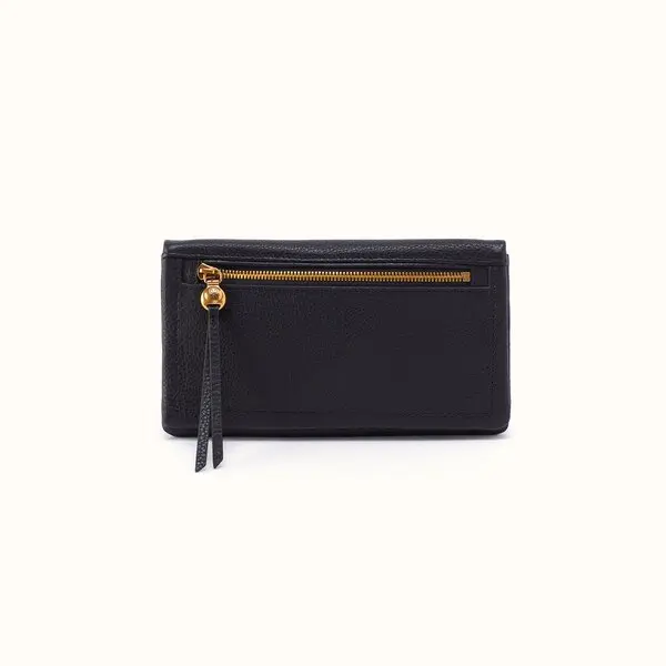 Hobo Lumen Continental Wallet - Black