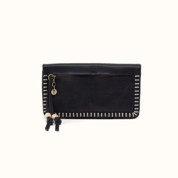 Hobo Lumen Continental Wallet - Black