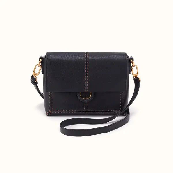 Hobo Austin Flap Crossbody - Black
