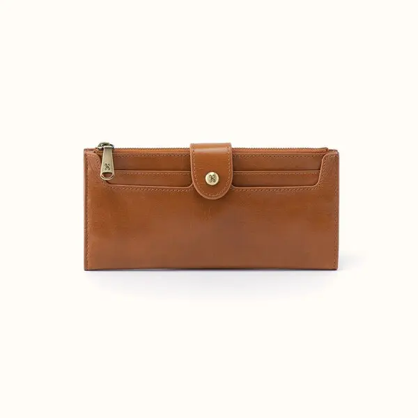 Hobo Dunn Continental Wallet - Truffle