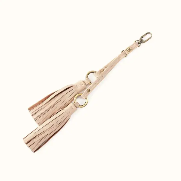 Hobo Ring Tassel Swag - Ash Grey