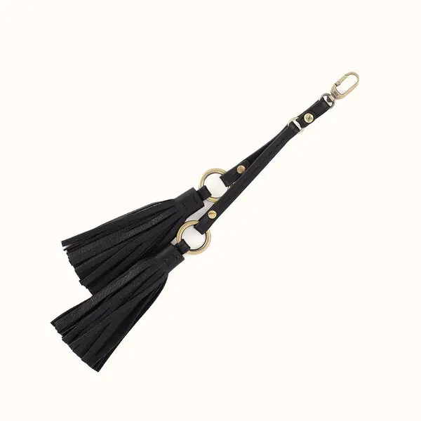 Hobo Ring Tassel Swag - Black