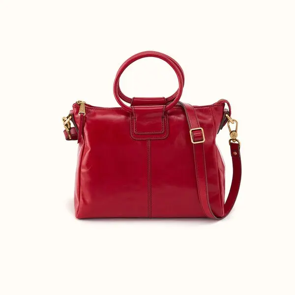 Hobo Sheila Medium Satchel - True Red