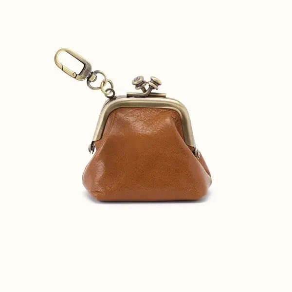 Hobo Run Frame Pouch - Truffle