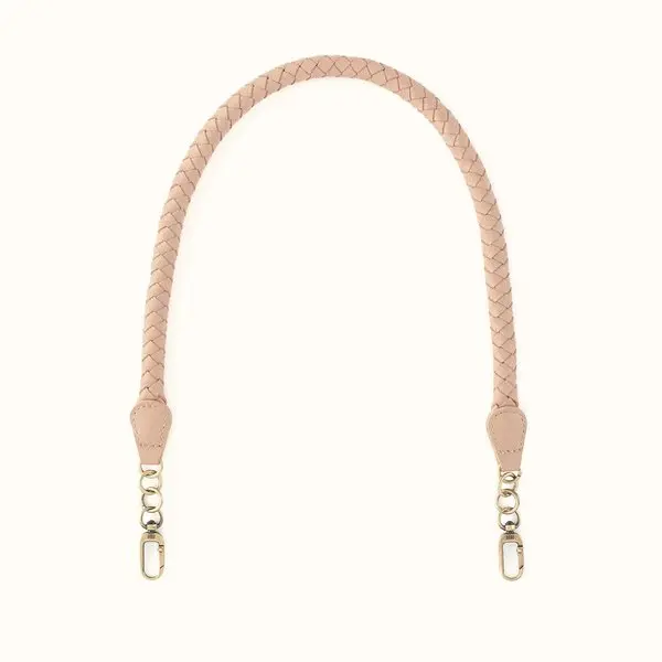 Hobo Skinny Braid Strap - Ash Grey
