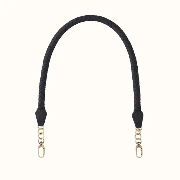 Hobo Skinny Braid Strap - Black