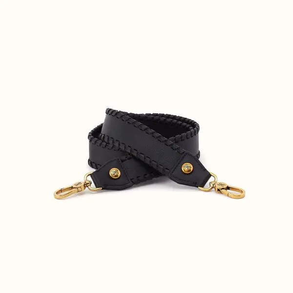 Hobo Whipstitch Guitar Strap - Black