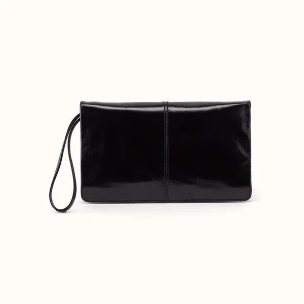 Hobo Evolve Wristlet Wallet - Black