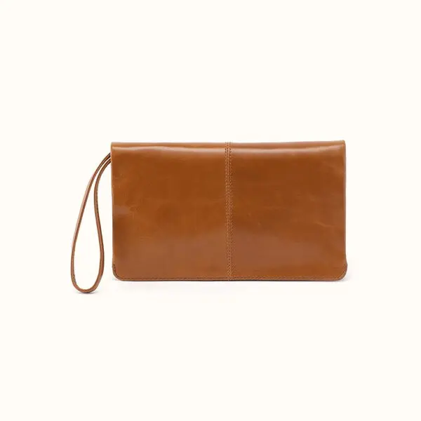 Hobo Evolve Wristlet Wallet - Truffle