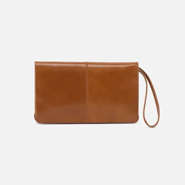Hobo Evolve Wristlet Wallet - Truffle