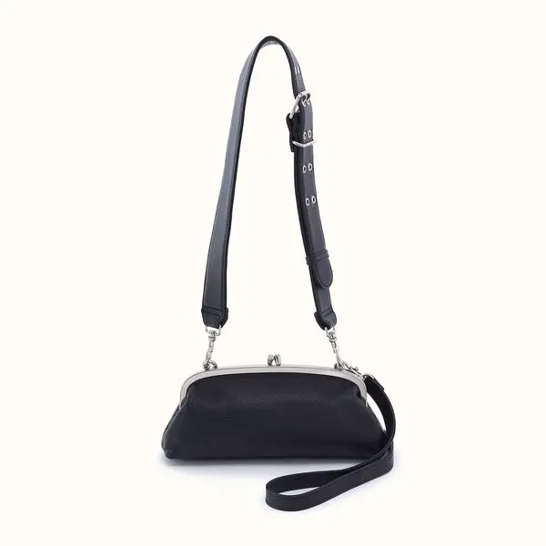 Hobo Alba Frame Small Shoulder Bag - Black