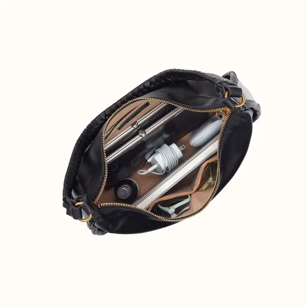 Hobo Mia Crescent Large - Black