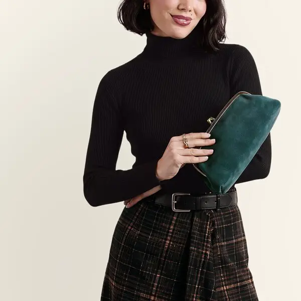 Hobo Alba Frame Small Shoulder - Pine Needle