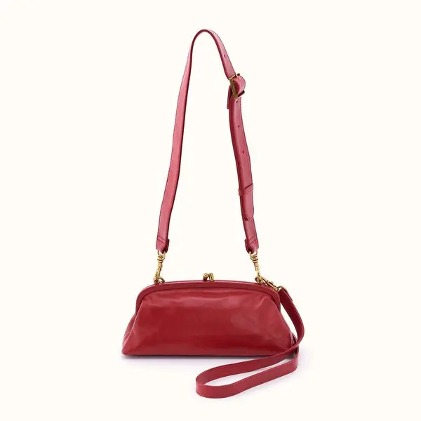 Hobo Alba Frame Small Shoulder - True Red