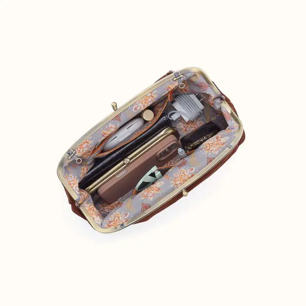Hobo Alba Frame Large Shoulder - Chocolate