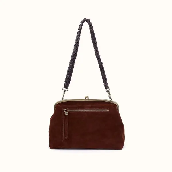 Hobo Alba Frame Large Shoulder - Chocolate