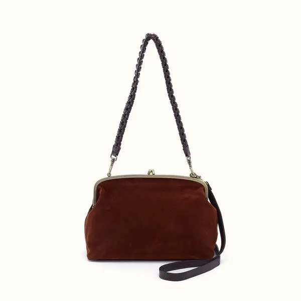 Hobo Alba Frame Large Shoulder - Chocolate