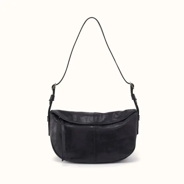 Hobo Contour Shoulder Crossbody - Black