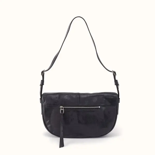 Hobo Contour Shoulder Crossbody - Black