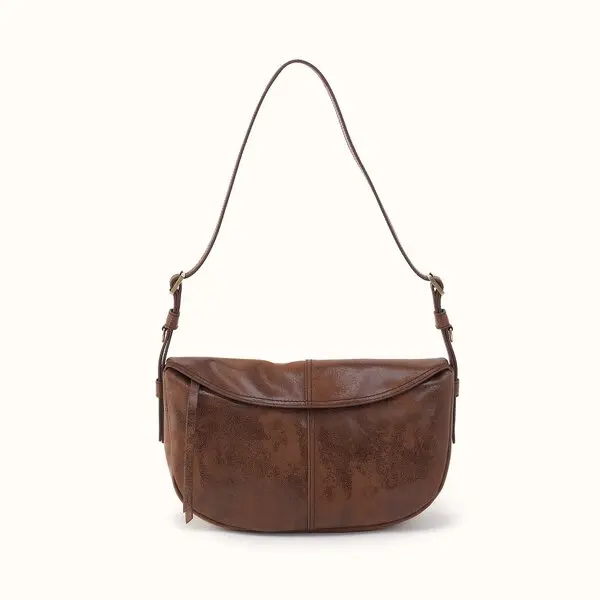 Hobo Contour Shoulder Crossbody - Mocha
