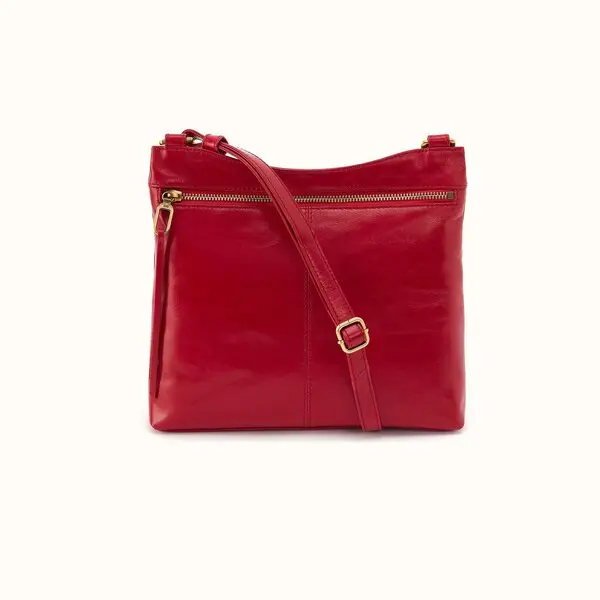 Hobo Cambel Crossbody - True Red