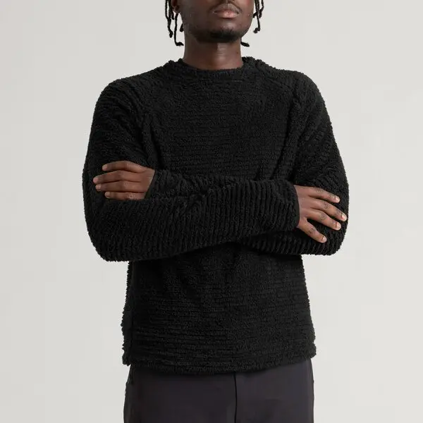 PURPLE MOUNTAIN OBSERVATORY Primaloft Ursa Pullover Exclusive - Black
