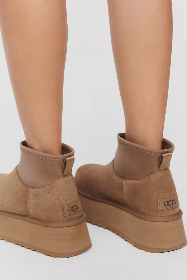UGG Classic Dipper Legwarmer Knit Boots