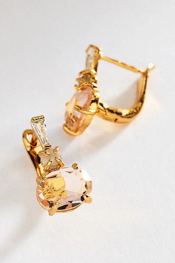 Anthropologie Colorful Lever Back Earrgs - Lab